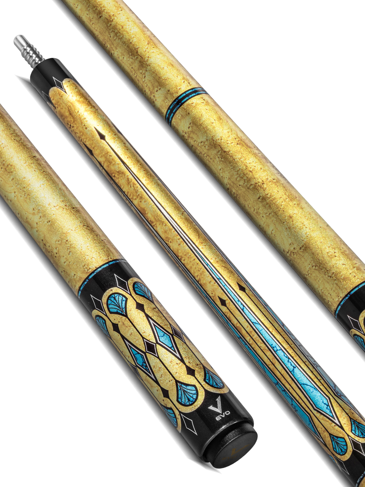 EVO WARRIOR POOL CUE - DESERT GOLD – CUEBOTS