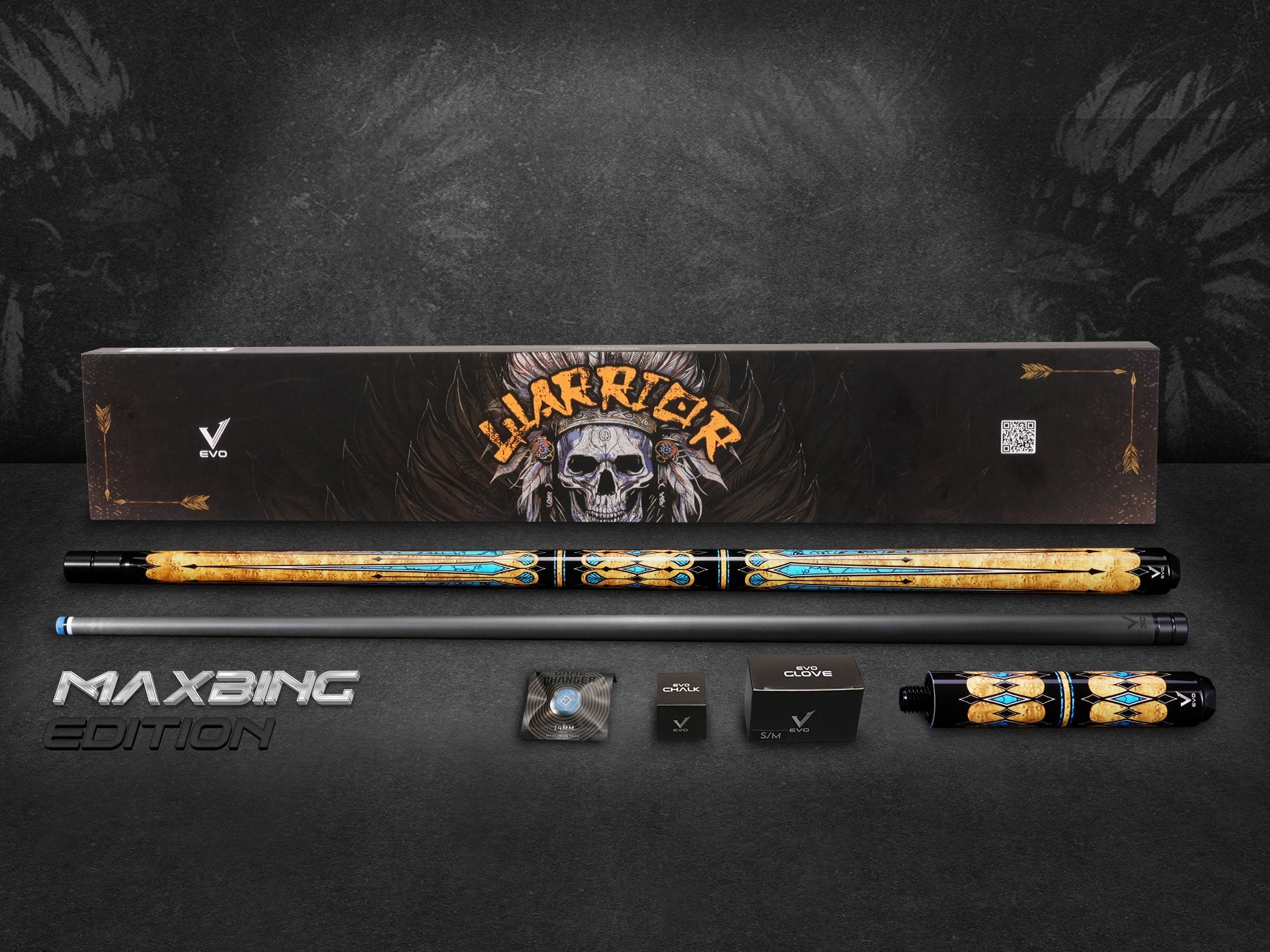 EVO WARRIOR CAROM MAXBING EDITION - DESERT GOLD – CUEBOTS